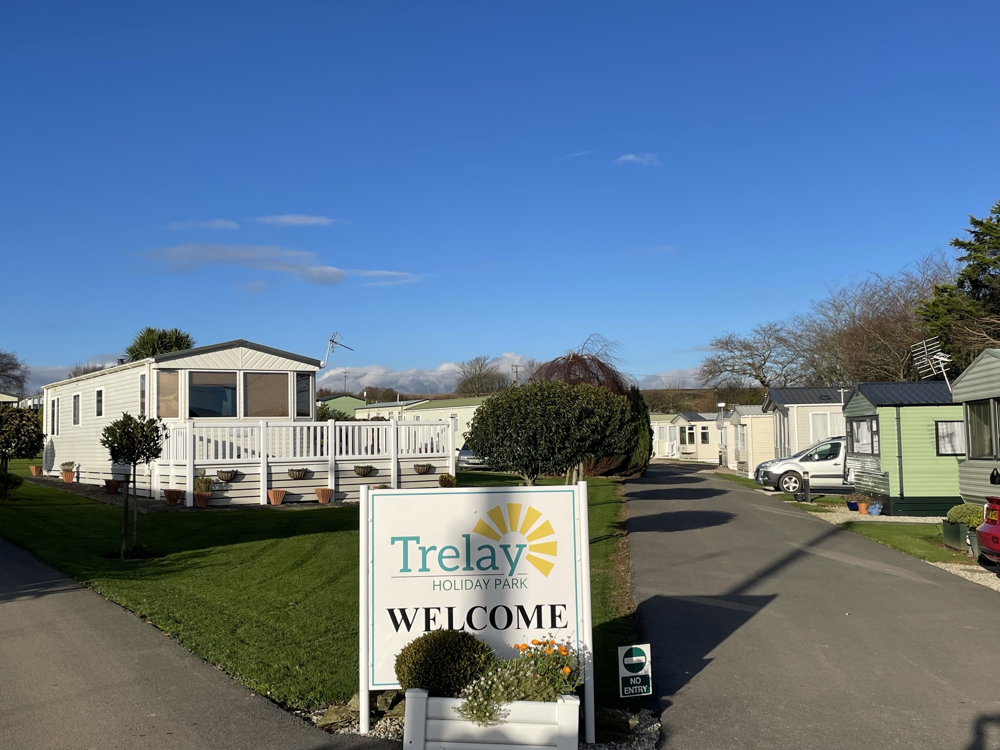 Statics for Sale at Trelay Holiday Park in Looe