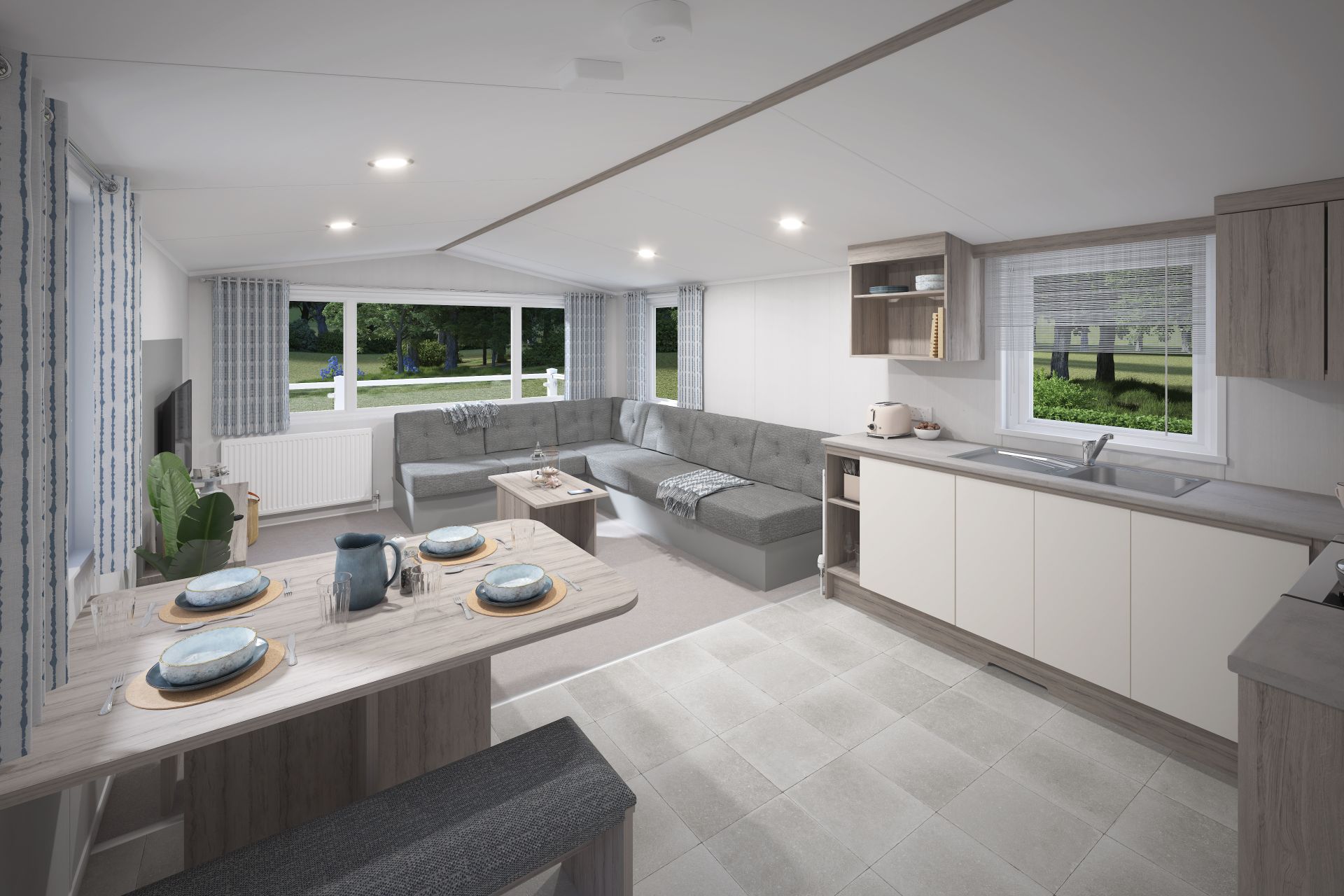 2025 Swift Royan New Static Caravan Open Plan Range For Sale