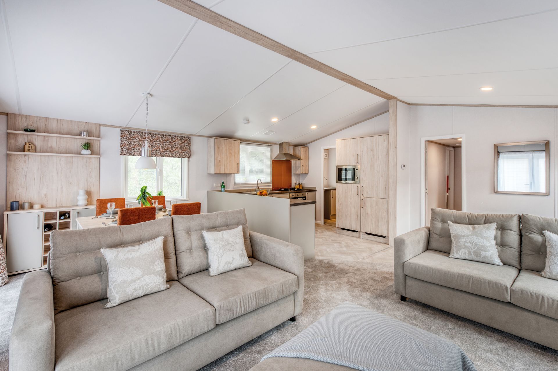 2025 Atlas Wisteria Lodge 40ft x 20ft, 2 or 3 Beds, French Doors